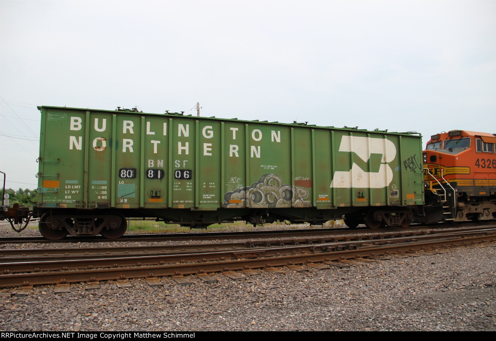 Burlington Northen Buffer Car - Marked BNSF